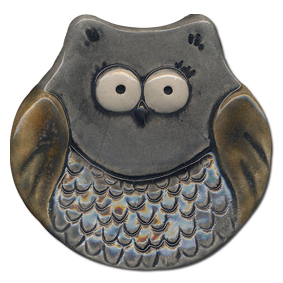 Cute Ceramic Owl Dish: Mini 3" Owls Handmade in the USA – The Pink Pigs