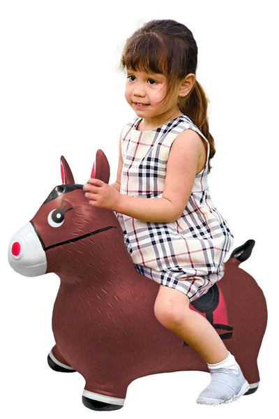 Cap Zone - Kids Pinata Donkey Horse Inflatable PVC Hopper Toy – The ...