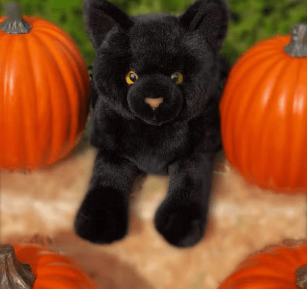 Floppy Realistic Black Cat-Lifesize! Meet Binx... – The Pink Pigs