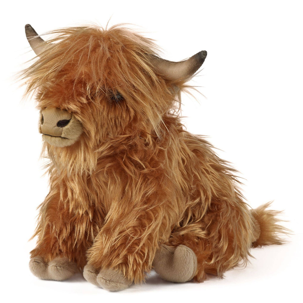 Highland Cow Large Realistic Plush Toy – The Pink Pigs