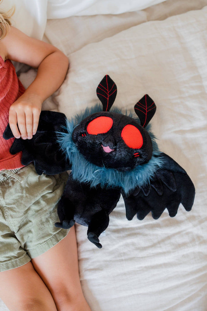 Mothman Baby Plushie & Book So Cute and Unique! By Hazy Dell Press ...