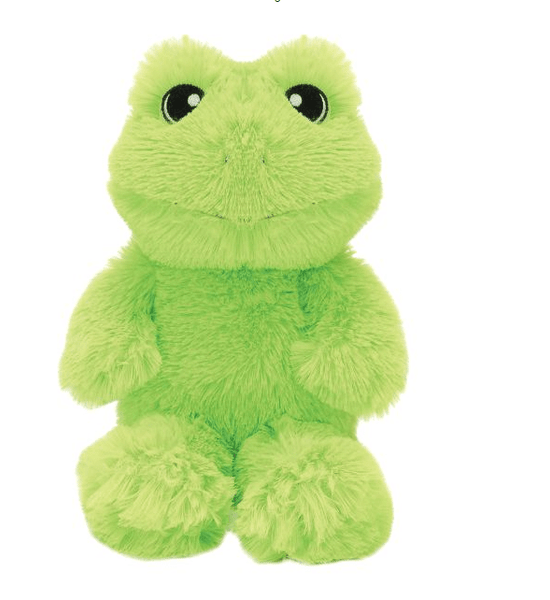 Plush Green Frog Large Size Embroidered Eyes – The Pink Pigs