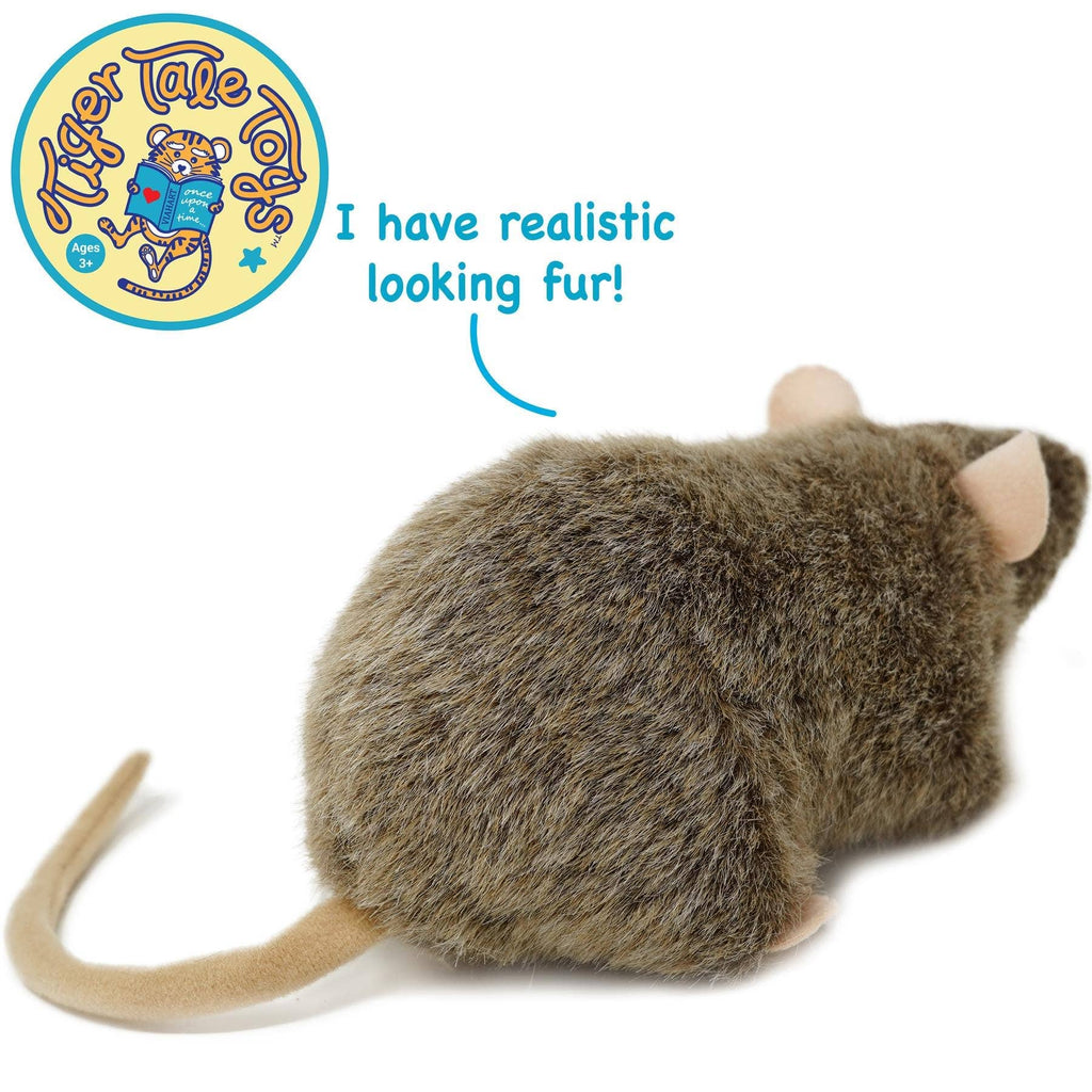 Reuben The Rat Plush Norway Rat Realistic – The Pink Pigs