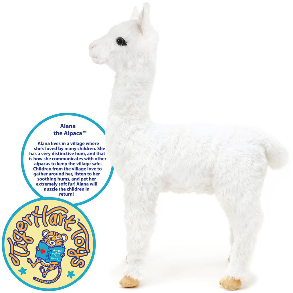 Alana The Alpaca Giant 30in Plush Alpaca! – The Pink Pigs