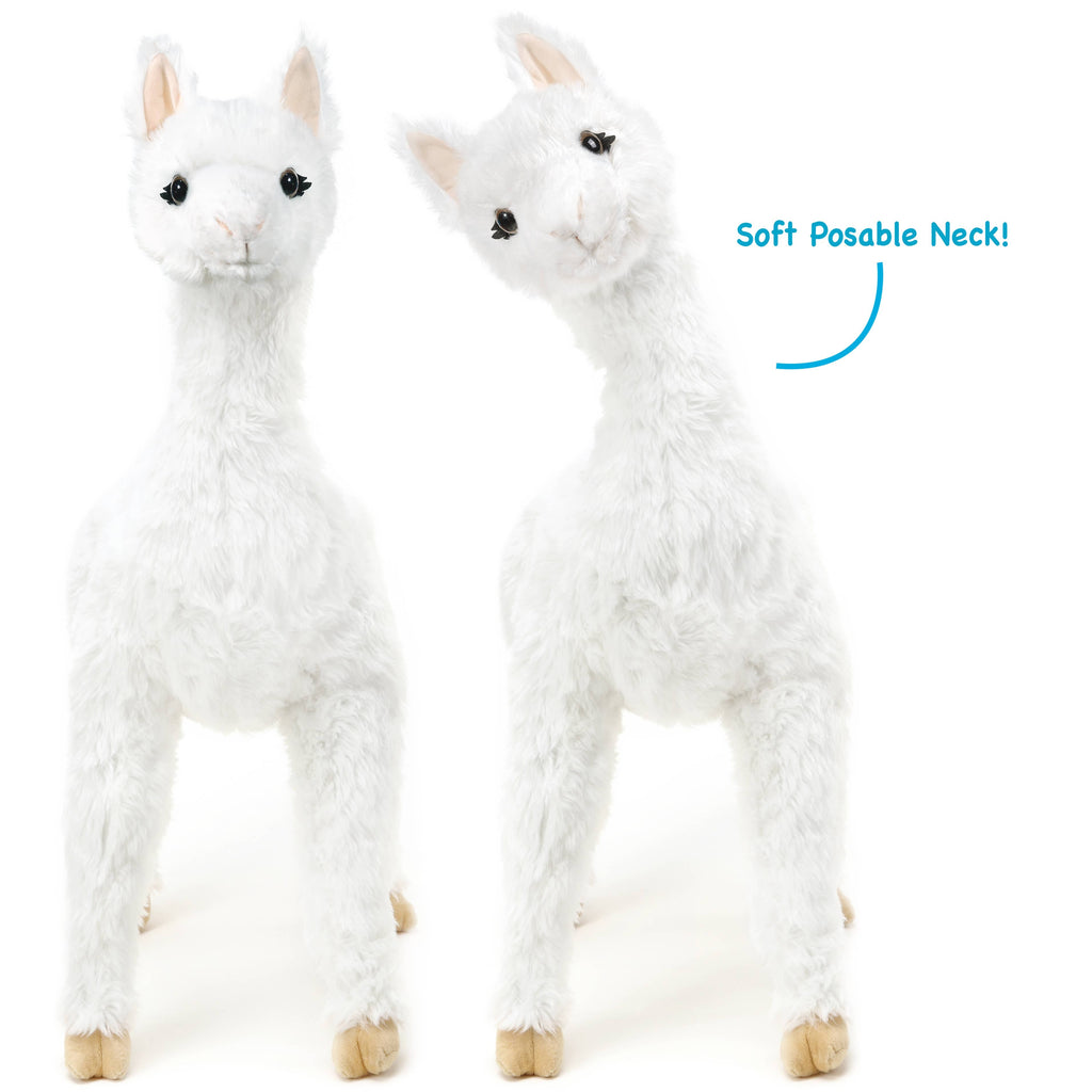 Alana The Alpaca Giant 30in Plush Alpaca! – The Pink Pigs