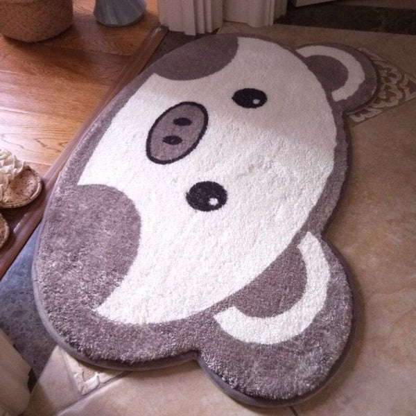 Pig Bathmat and door Mats – The Pink Pigs