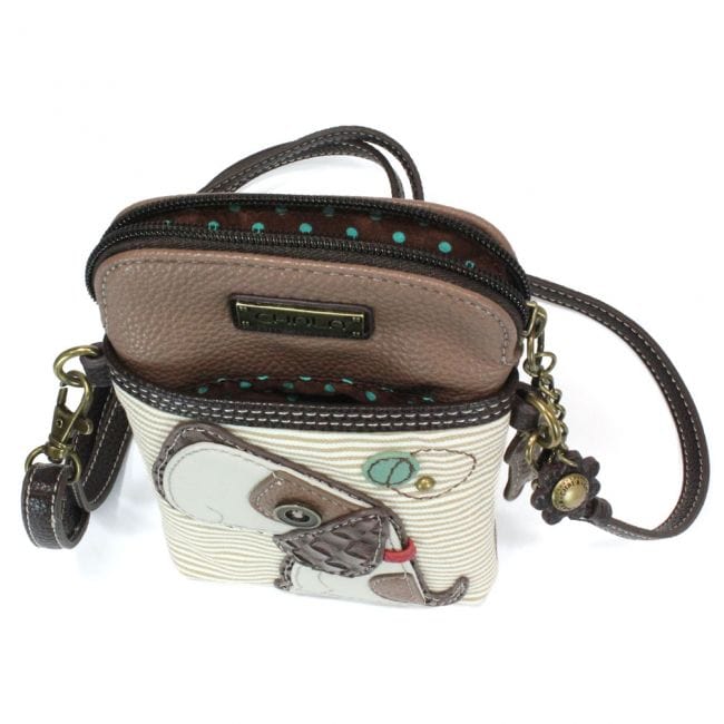 Chala Toffy Dog Collection: Key Chain. Wallet, Cross Body, Cell Phone ...