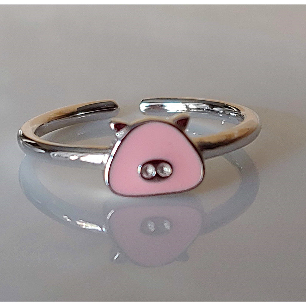 Pig Rings and Earrings, The Cutest EVER! Choice of colors, Helps ...