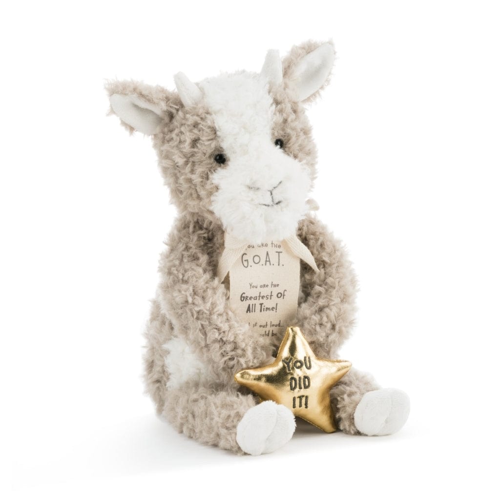 Goat-Greatest Of All Time Celebrate Me Plush-Goat with Congratulations ...