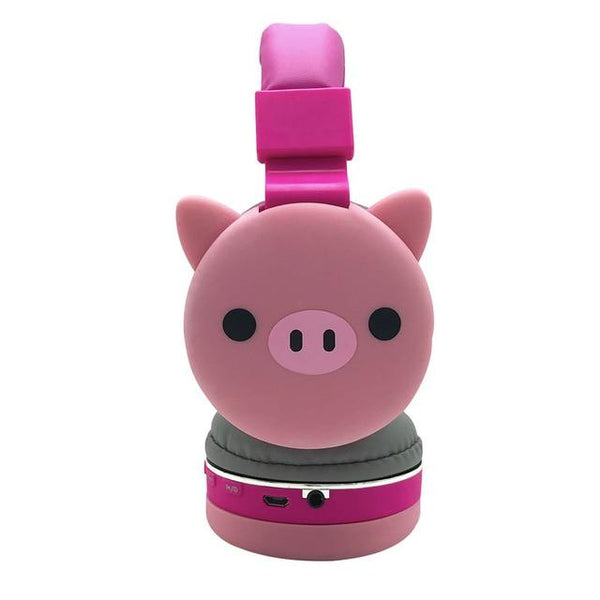 Animal Bluetooth Headphones 3D So CUTE! Pig, Cat, Rabbit Wireless Music ...